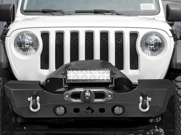 ARTEC Nighthawk Front Bumpers w/ Stinger for 18-up Jeep Wrangler JL ...