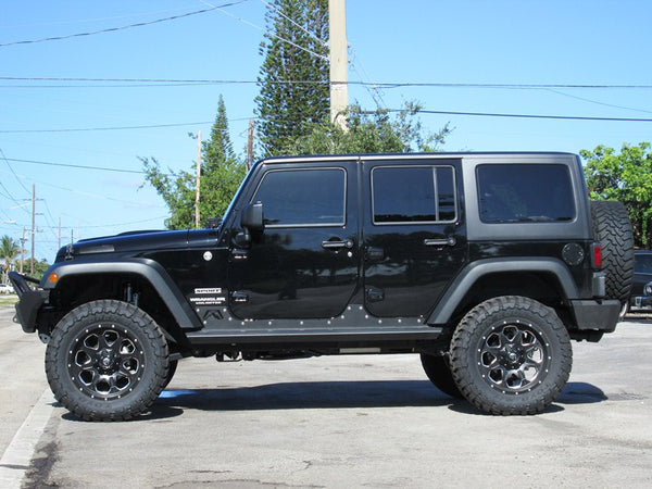 FUEL D534 "BOOST" Wheel in Satin Black with Milled Spokes for 07-up Je ...