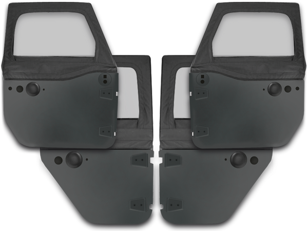 MOPAR Factory Steel Half Doors for 07-18 Jeep Wrangler JK & JK Unlimit ...