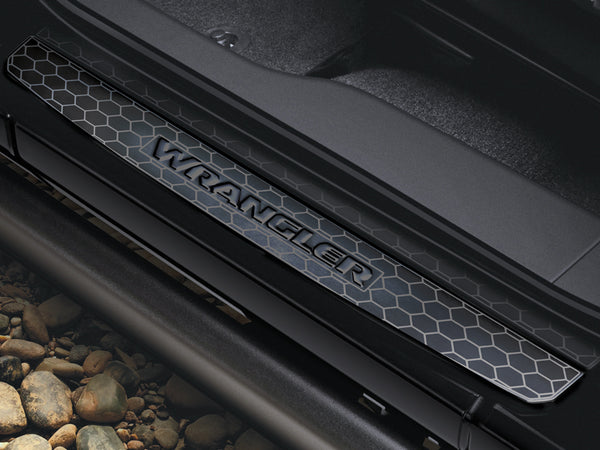 MOPAR Black Entry Guards, Black for 18-up Jeep Wrangler JL Unlimited ...