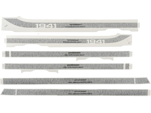 MOPAR 1941 Swoosh Side Decal for 18-up Jeep Wrangler JL – FORTEC4x4