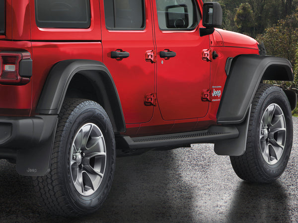 MOPAR Splash Guards, Pair for 18-up Jeep Wrangler JL & 20-up Gladiator ...
